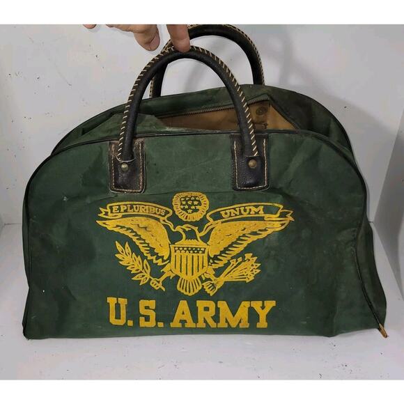 Accessories | Vintage Us Army Officers Bag Luggage E Pluribus Unum ...